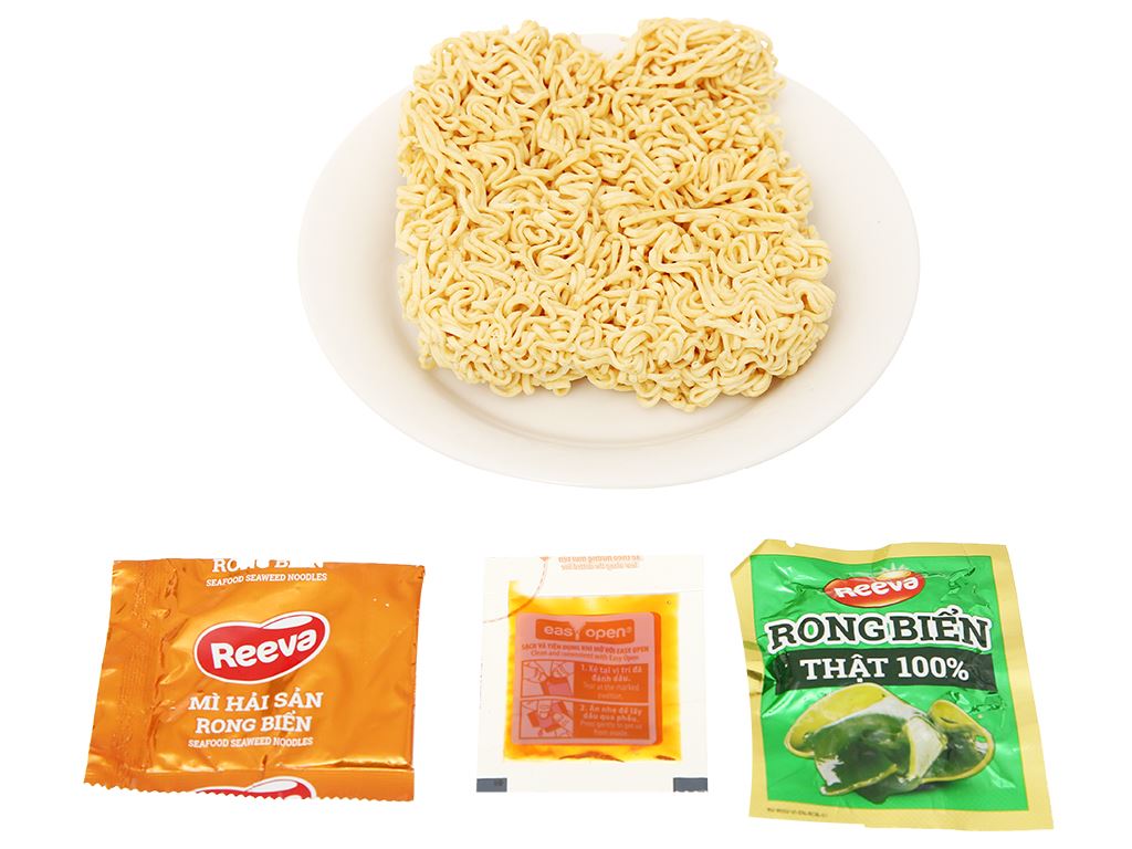Thùng 30 gói mì Reeva hải sản 85g giá tốt tại Bách hoá XANH