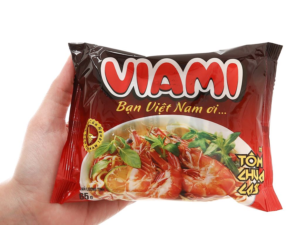 Mì Viami vị tôm chua cay gói 65g giá tốt tại Bách hoá XANH
