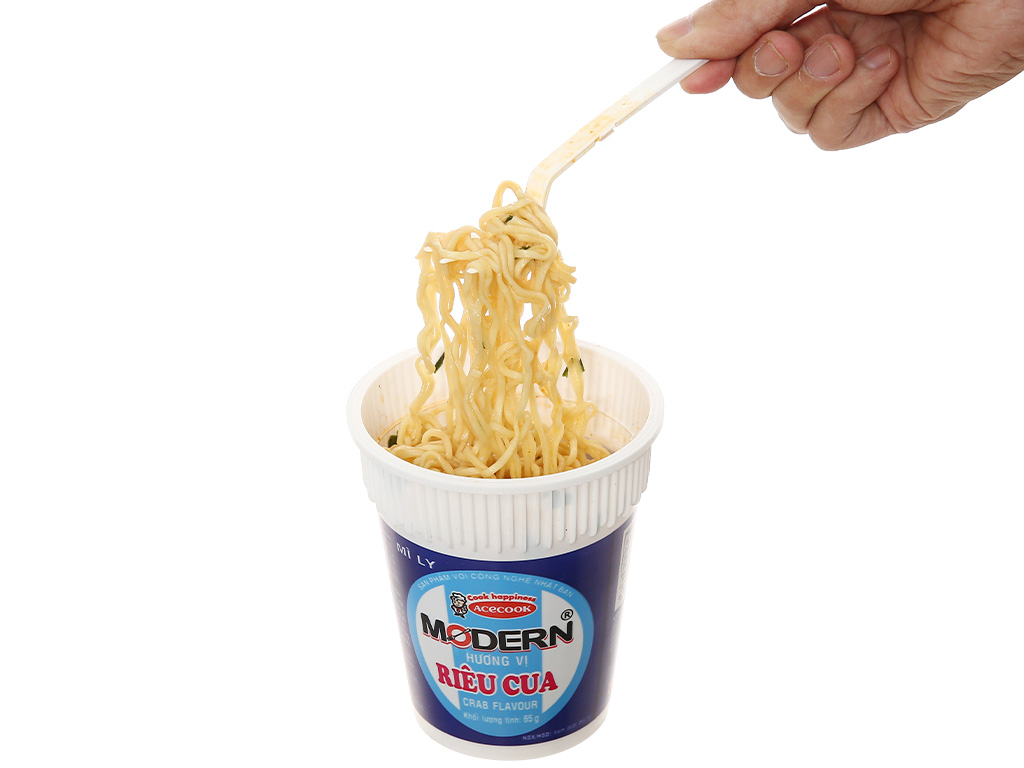 Mì Modern riêu cua ly 65g giá tốt tại Bách hóa XANH