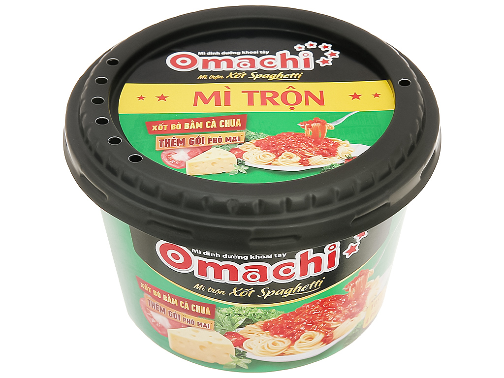 Thùng 18 hộp mì trộn Omachi Spaghetti 105g tại Bách hóa XANH