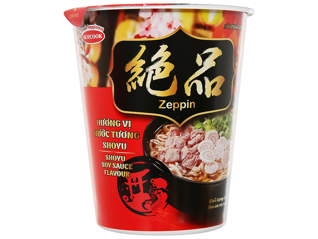 Mì Zeppin Nước tương Shoyu ly 75g giá tốt tại Bách hóa XANH