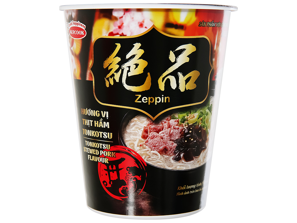 Mì Zeppin thịt hầm Tonkostu ly 75g giá tốt tại Bách hóa XANH