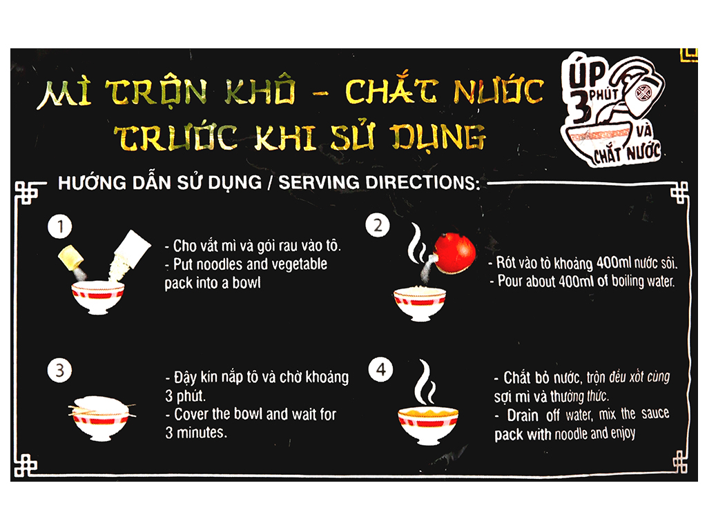 24 gói mì tương đen Bắc Kinh Vifon 90g tại Bách hóa XANH