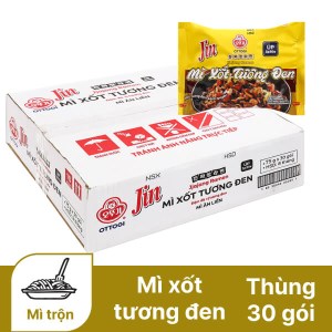 Thùng 30 gói mì xốt tương đen Ottogi 75g tại Bách hóa XANH