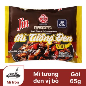 Mì tương đen Ottogi vị bò gói 65g giá tốt tại Bách hóa XANH