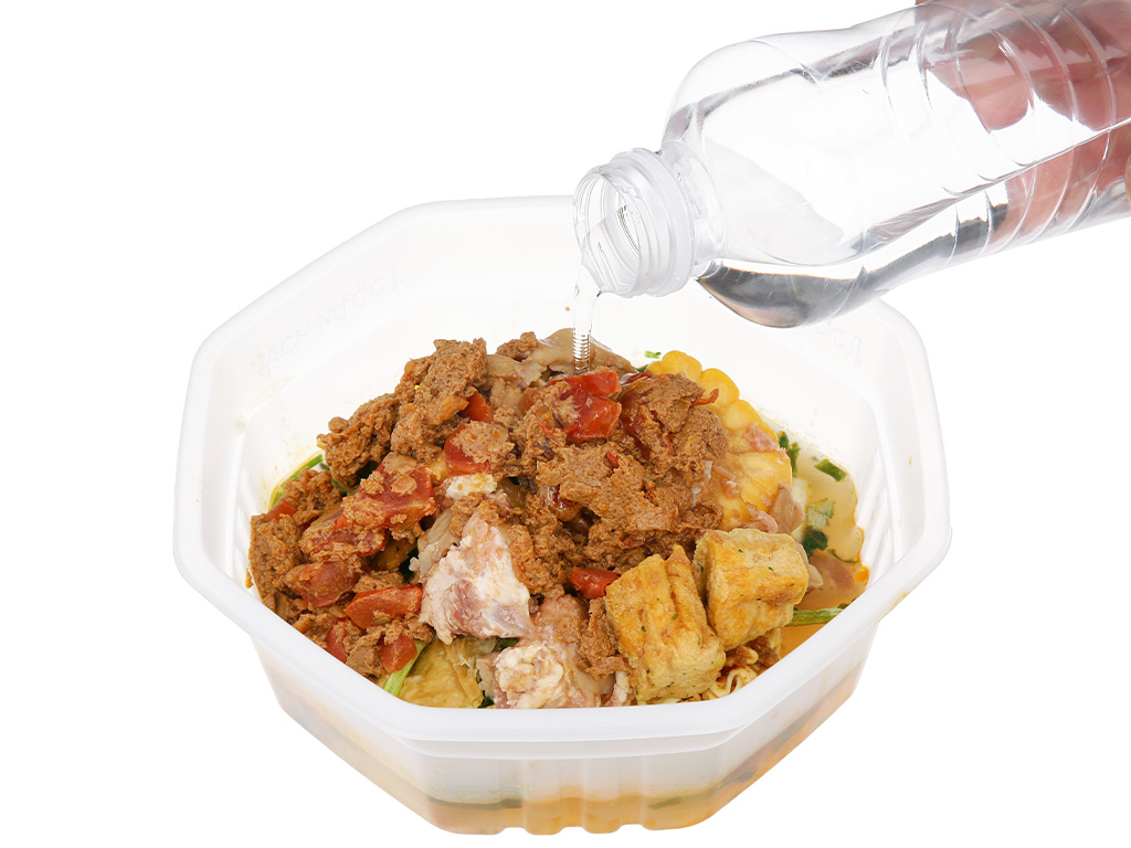 Lẩu tự sôi Omachi Bắp bò riêu cua 299g tại Bách hóa XANH