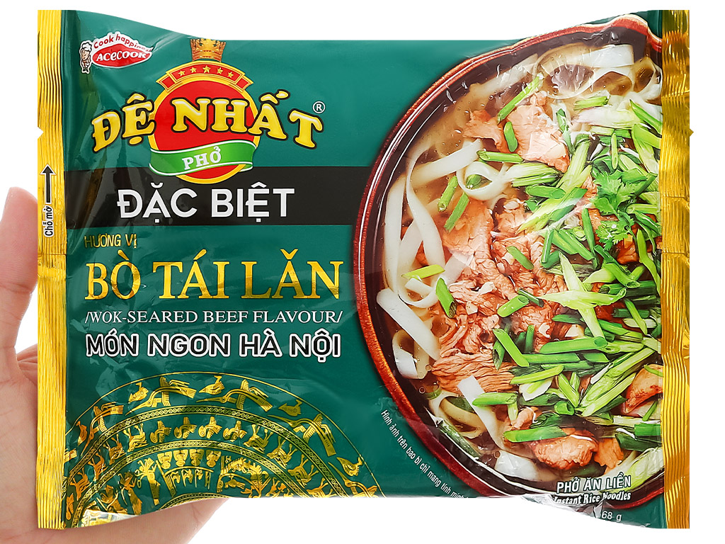 Thùng 30 gói phở bò tái lăn Đệ Nhất 68g tại Bách hoá XANH