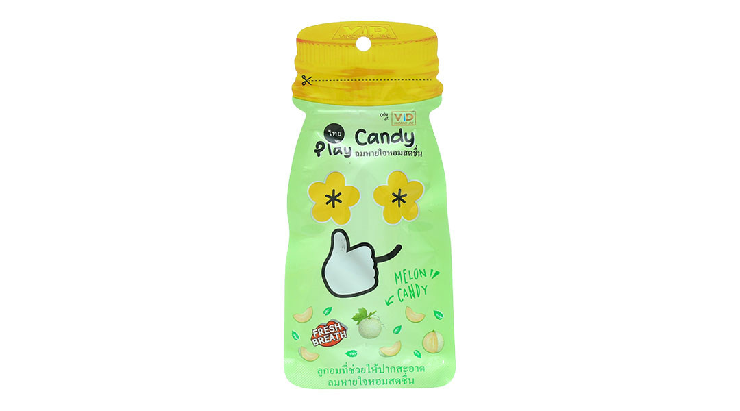 Kẹo ngậm Play Candy vị dưa gang gói 12g - 08/2024 | nhathuocankhang.com