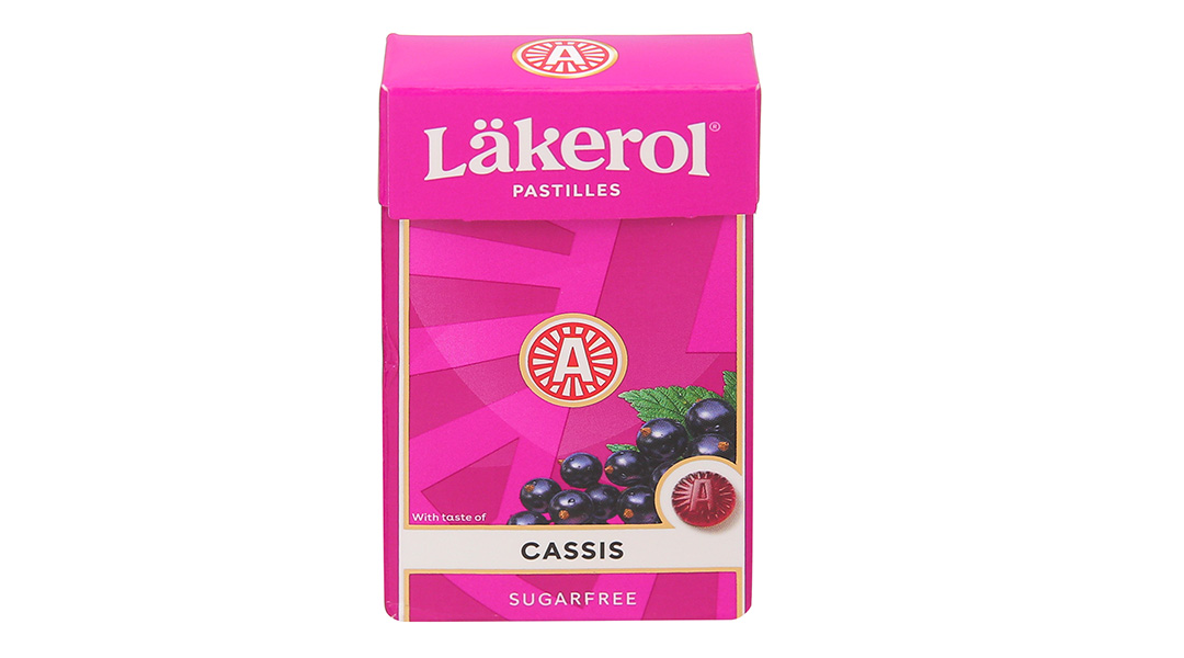 Kẹo Lakerol Cassis không đường vị nho chuỗi ngọc hộp 27g - 06/2024 ...