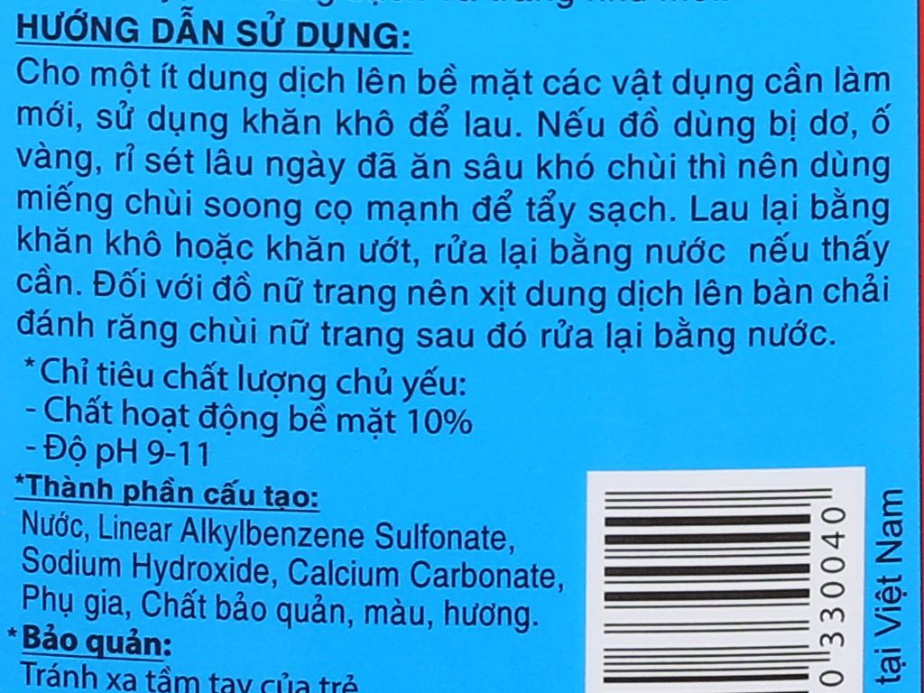Nước tẩy đa năng Sumo chai 700g giá tốt tại Bách hoá XANH