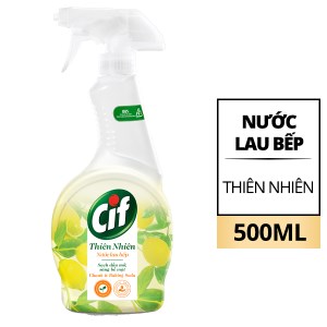 Nước lau bếp Cif chanh chai 500ml giá tốt tại Bách hoá XANH