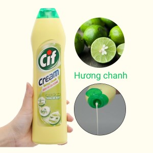 Kem tẩy rửa đa năng Cif chai 500ml giá tốt tại Bách hoá XANH