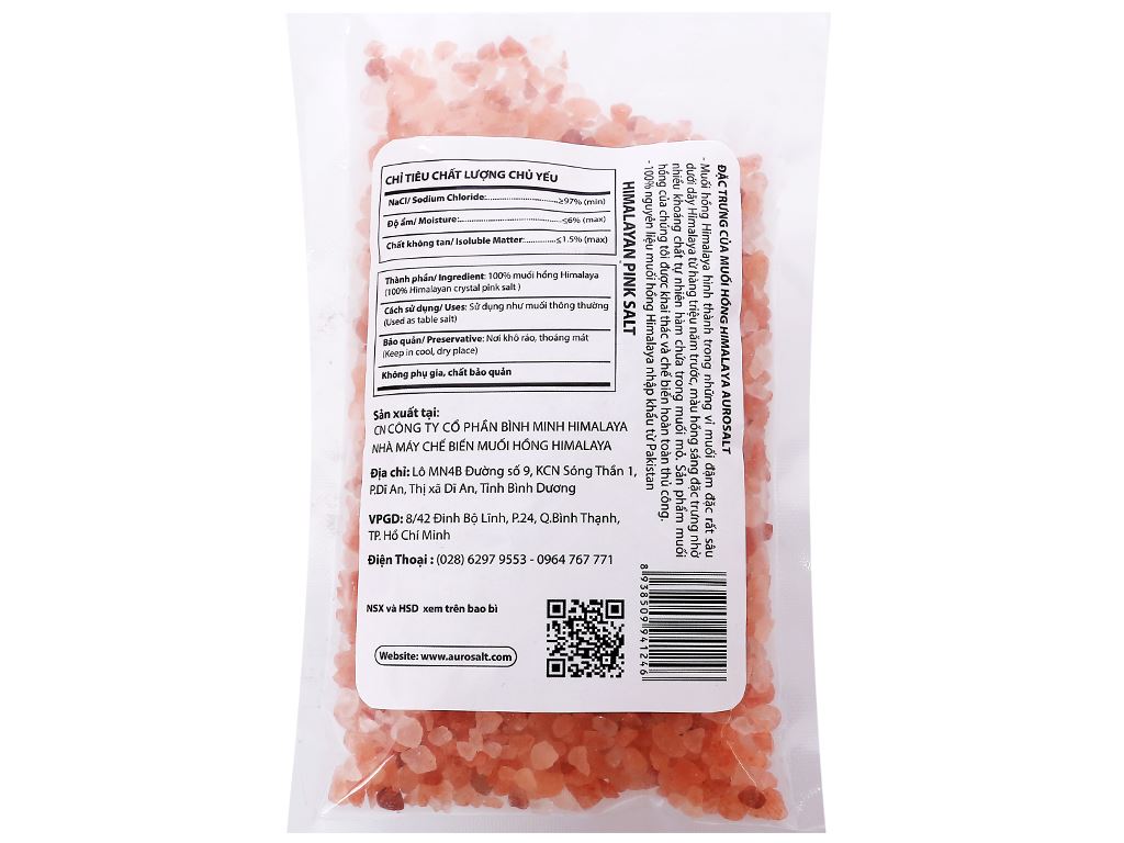Muối hồng hạt to Auro Salt 250g giá tốt tại Bách hoá XANH