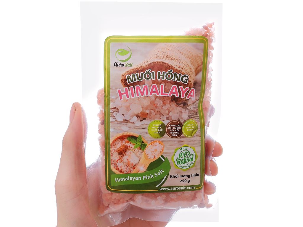 Muối hồng hạt to Auro Salt 250g giá tốt tại Bách hoá XANH