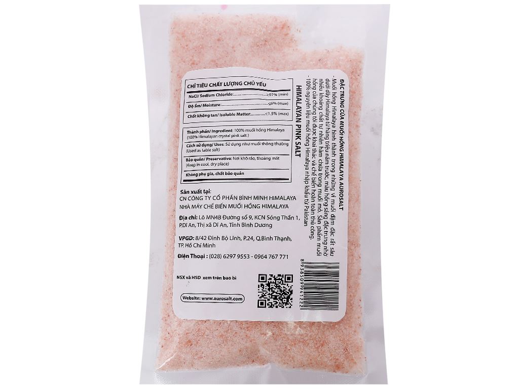 Muối hồng hạt nhỏ Auro Salt 250g giá tốt tại Bách hoá XANH