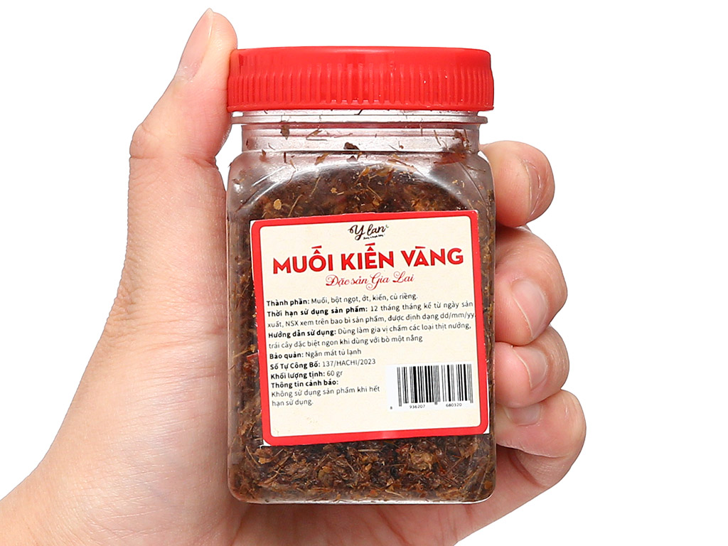 Mua Muối kiến vàng Y Lan hũ 60g giá tốt tại Bách hoá XANH