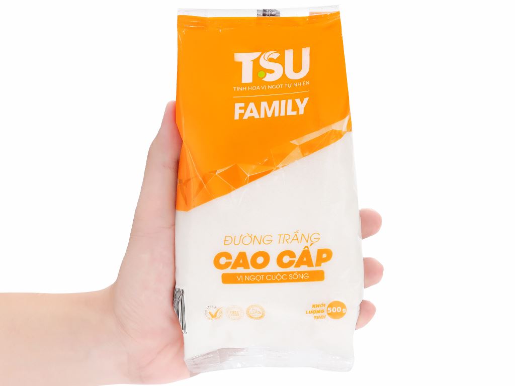 Đường trắng cao cấp TSU Fami 500g giá tốt tại Bách hoá XANH