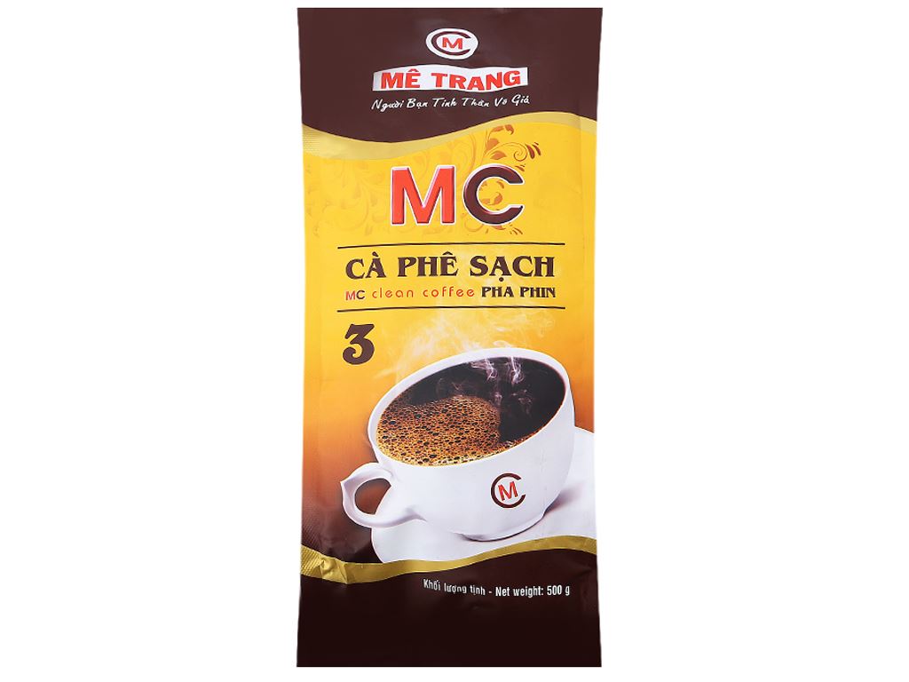 Cà phê pha phin Mê Trang MC 3 500g giá tốt tại Bách hoá XANH