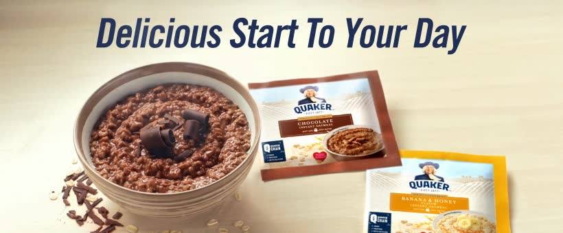 Yến mạch vị chocolate Quaker 420g giá tốt tại Bách hoá XANH