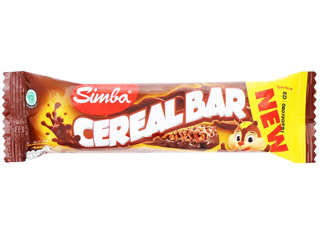 Bánh ngũ cốc Cereal Bar Simba 25g giá tốt tại Bách hoá XANH