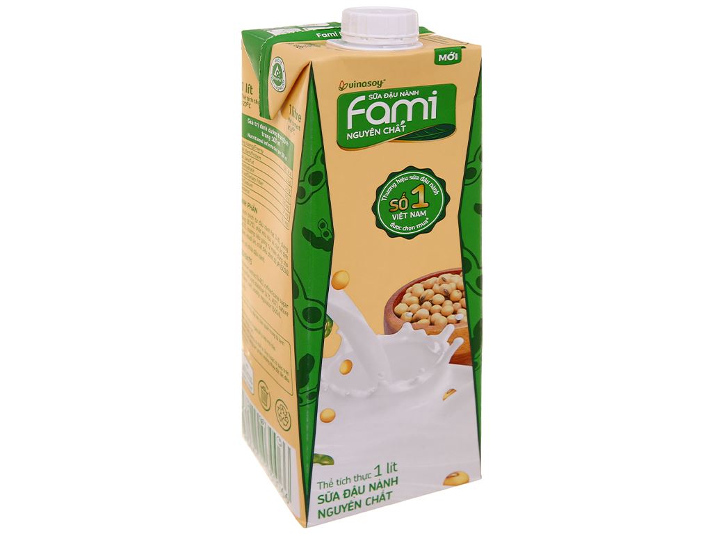 10 hộp sữa đậu nành Fami 1 lít giá tốt tại Bách hoá XANH