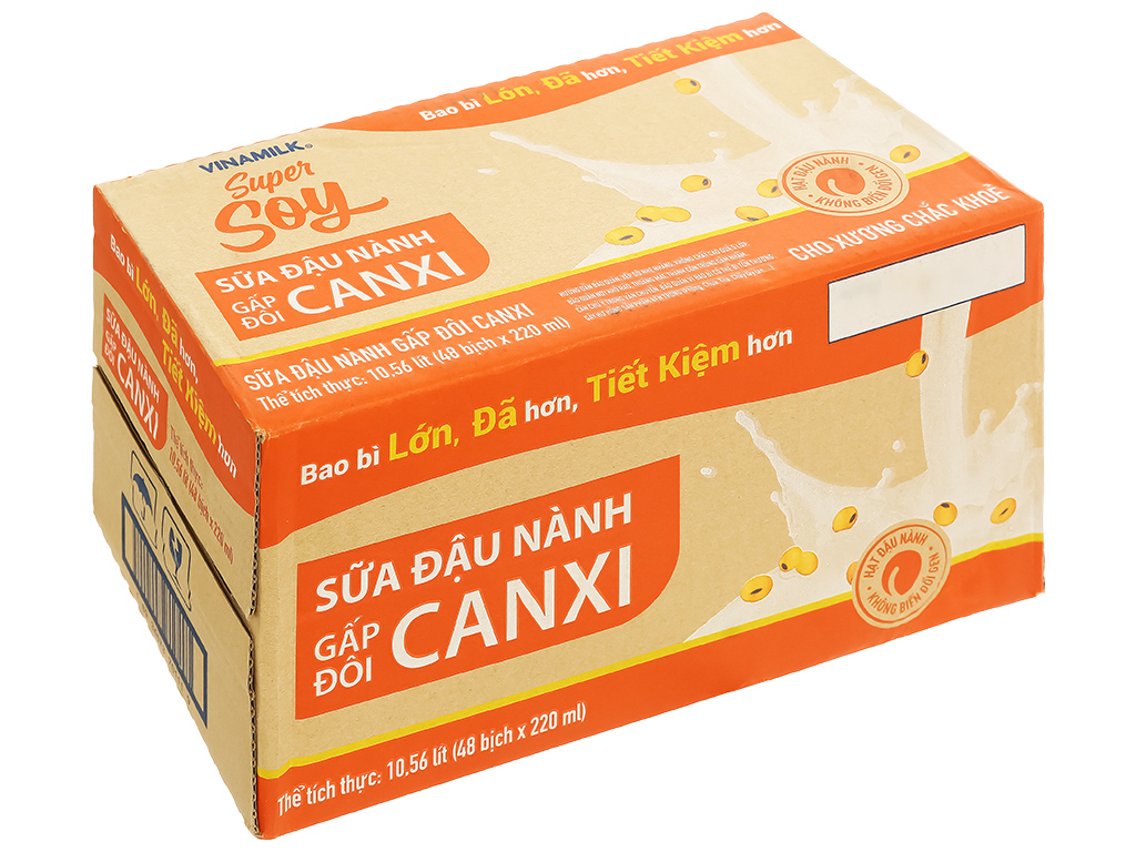 48 hộp sữa đậu nành Super Soy 200ml tại Bách hóa XANH