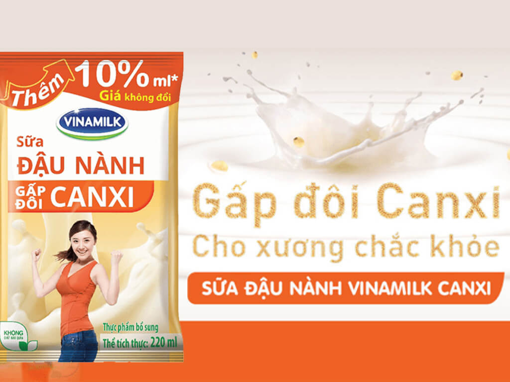 Sữa đậu nành Vinamilk Super Soy 220ml tại Bách hoá XANH