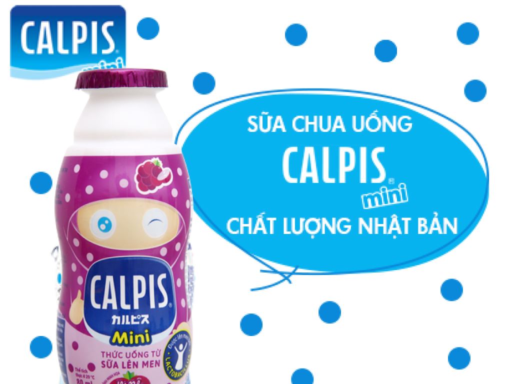 Sữa lên men nho Calpis Mini 80ml giá tốt tại Bách hoá XANH