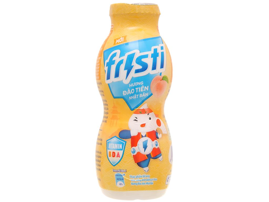 Sữa chua uống đào tiên Fristi 80ml giá tốt tại Bách hoá XANH