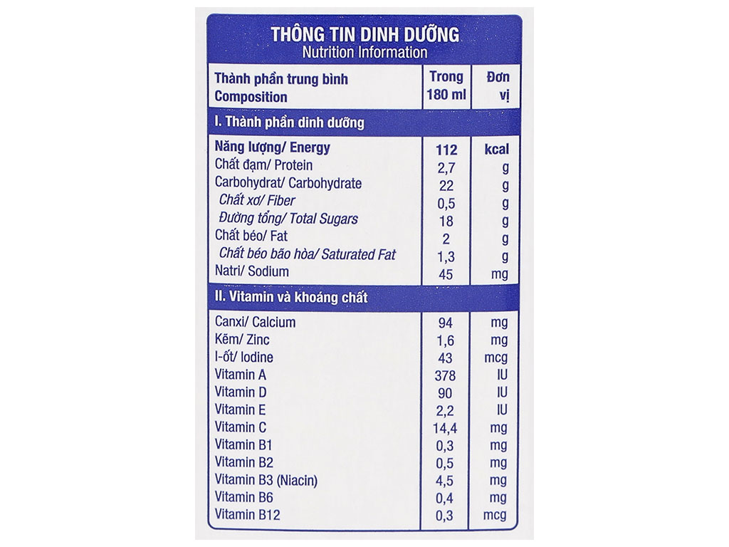 Lốc 4 hộp sữa chua ProYo Orion việt quất 180ml Bách hóa XANH