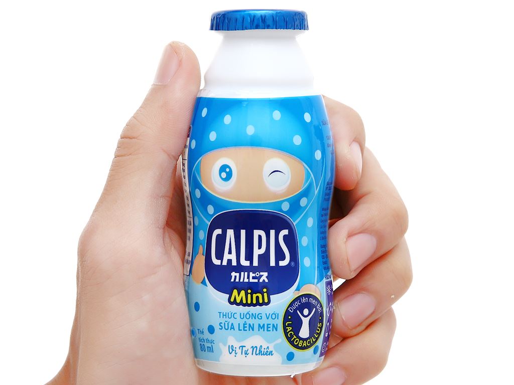 40 chai sữa tự nhiên Calpis 80ml giá tốt tại Bách hoá XANH
