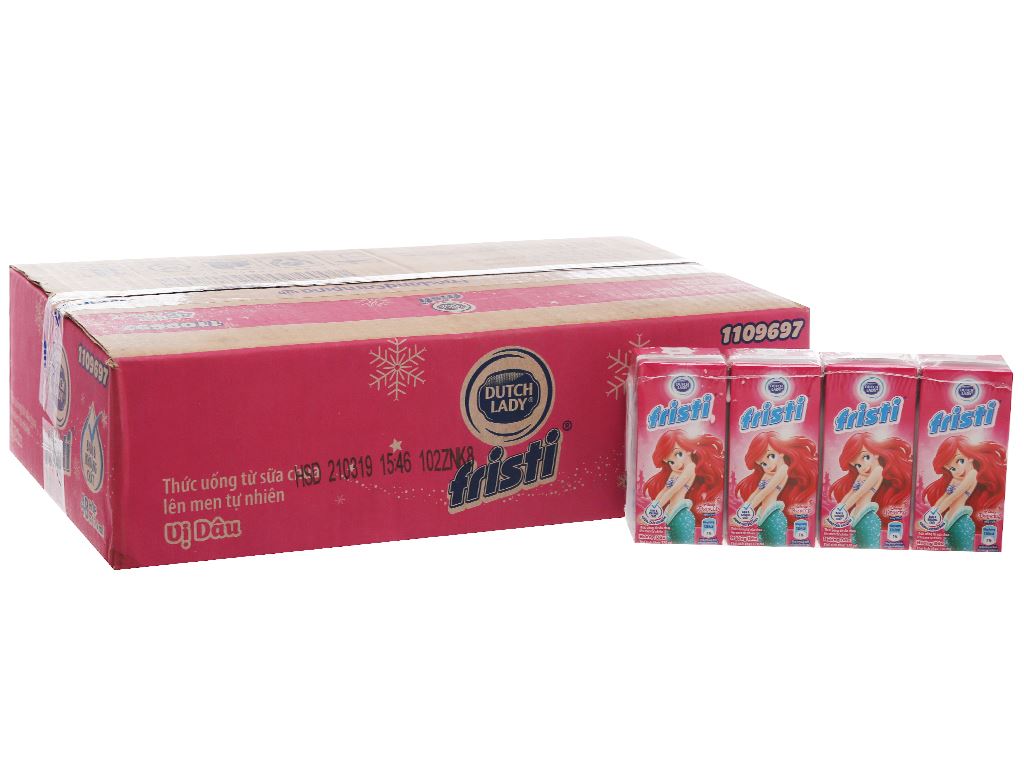 48 hộp sữa chua dâu Fristi 170ml giá tốt tại Bách hoá XANH