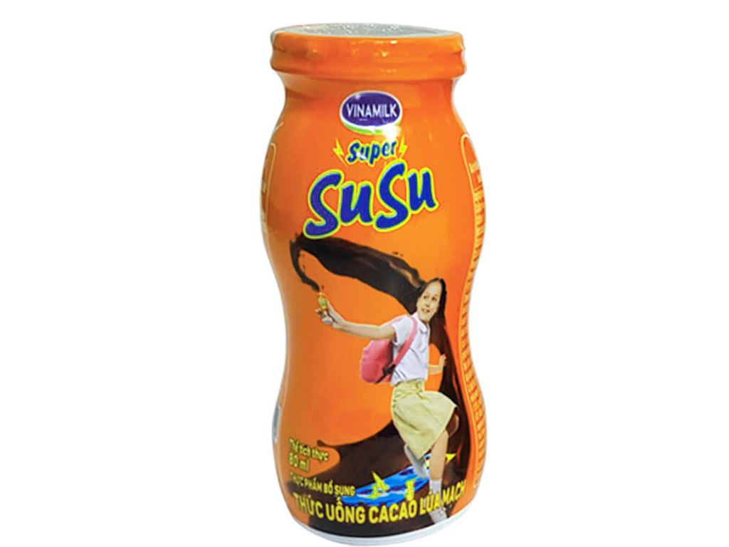 Sữa cacao lúa mạch Super Susu 80ml giá tốt tại Bách hoá XANH