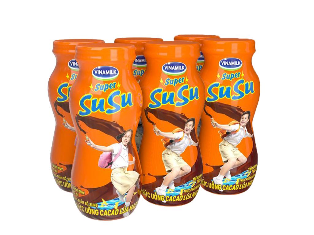 Thùng 48 chai sữa Super Susu 80ml giá tốt tại Bách hoá XANH