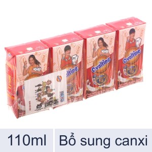 4 hộp sữa cacao Ovaltine 110ml giá tốt tại Bách hoá XANH