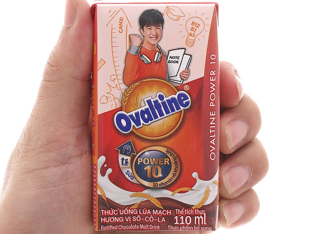 4 hộp sữa cacao Ovaltine 110ml giá tốt tại Bách hoá XANH