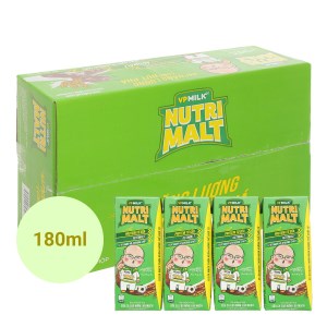 4 hộp sữa lúa mạch VPMilk Nutrimalt 180ml tại Bách hóa XANH
