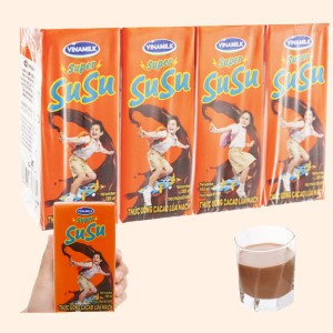Lốc 4 hộp sữa Super Susu 180ml giá tốt tại Bách hoá XANH