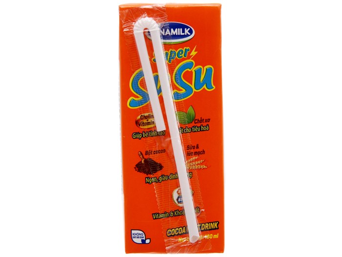 Lốc 4 hộp sữa Super Susu 180ml giá tốt tại Bách hoá XANH