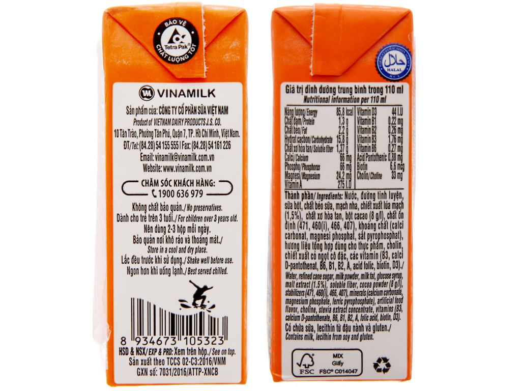 Lốc 4 hộp sữa Super Susu 110ml giá tốt tại Bách hoá XANH