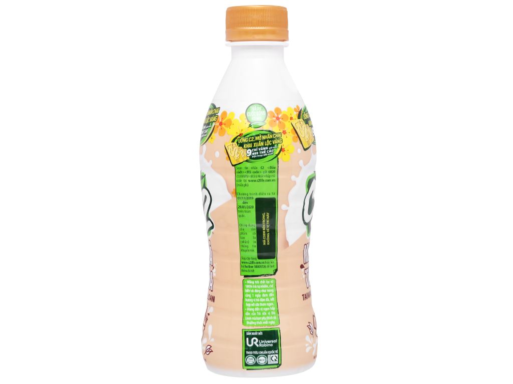 6 chai trà sữa Đài Loan C2 280ml giá tốt tại Bách hoá XANH