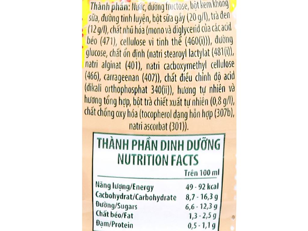6 chai trà sữa Đài Loan C2 280ml giá tốt tại Bách hoá XANH