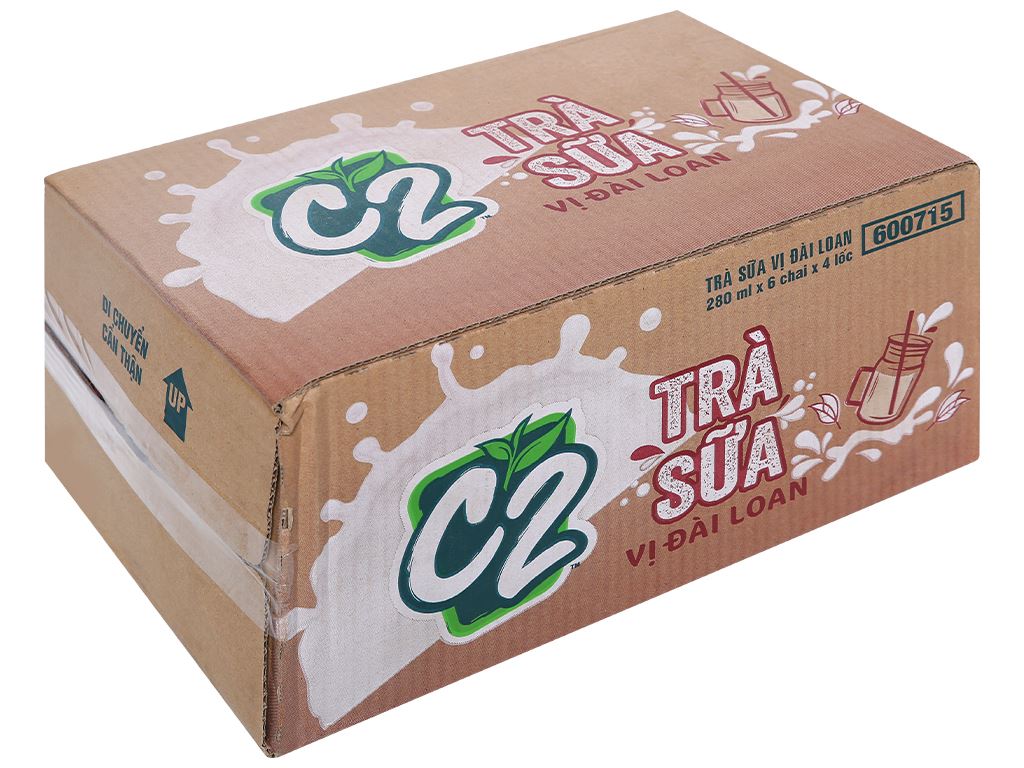 Thùng 24 chai trà sữa C 2 280ml giá tốt tại Bách hoá XANH