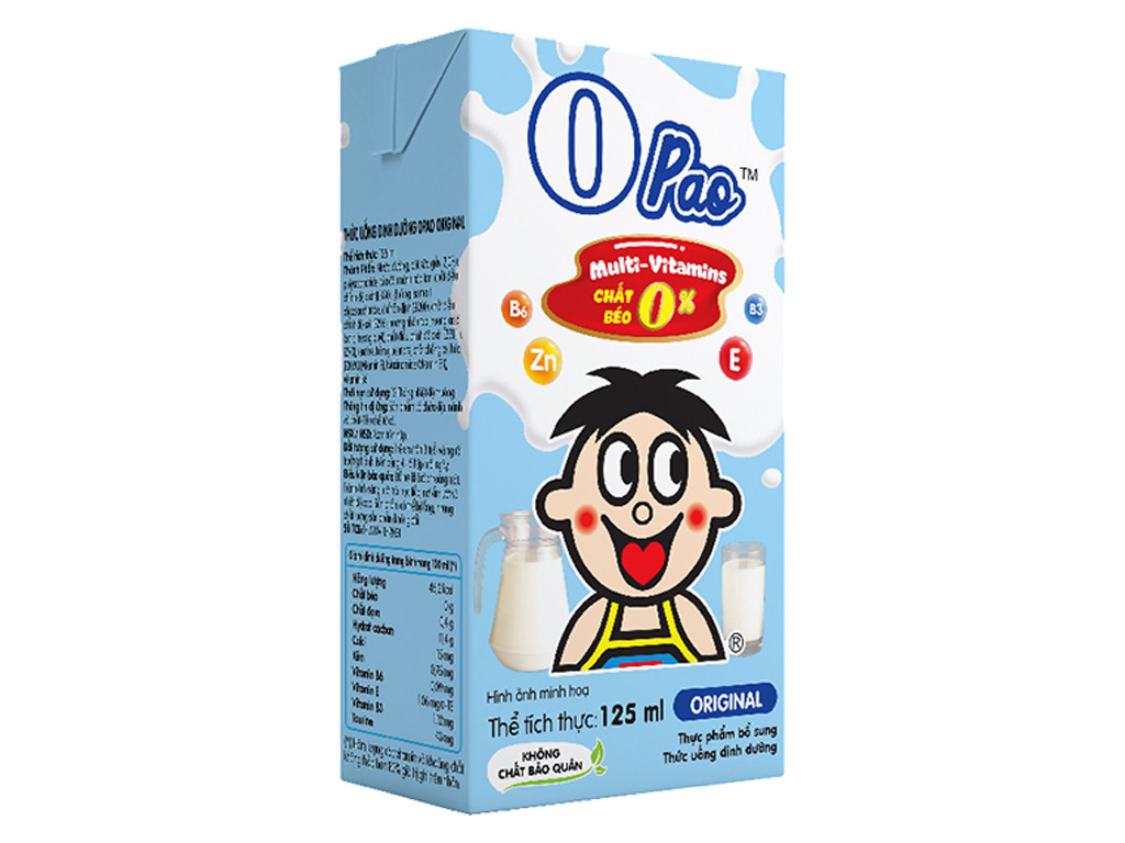 Thức uống dinh dưỡng OPAO original 125ml tại Bách Hoá XANH