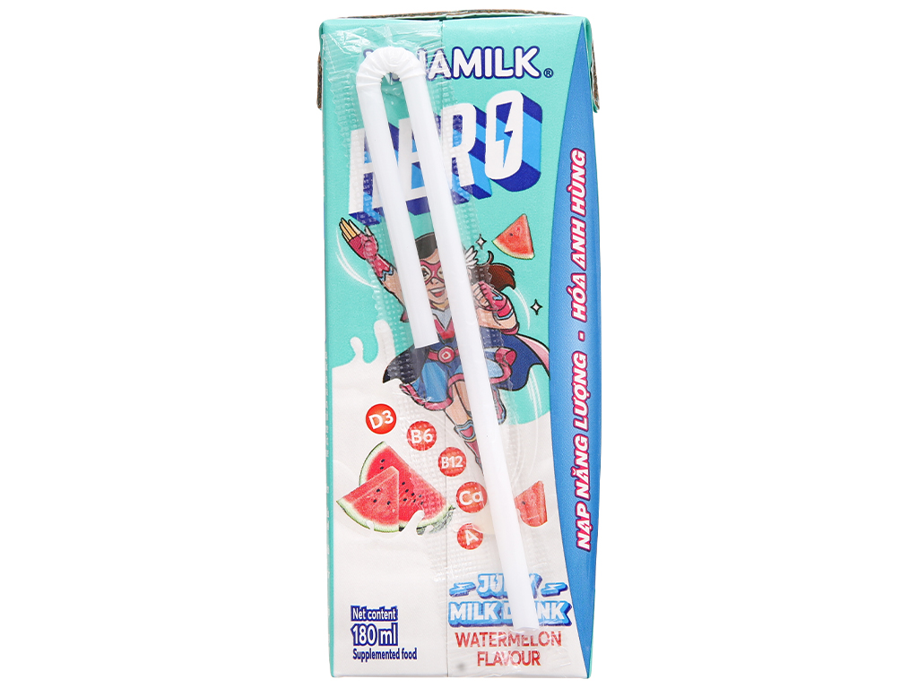4 hộp sữaVinamilk Hero dưa hấu 180ml tại Bách Hoá XANH