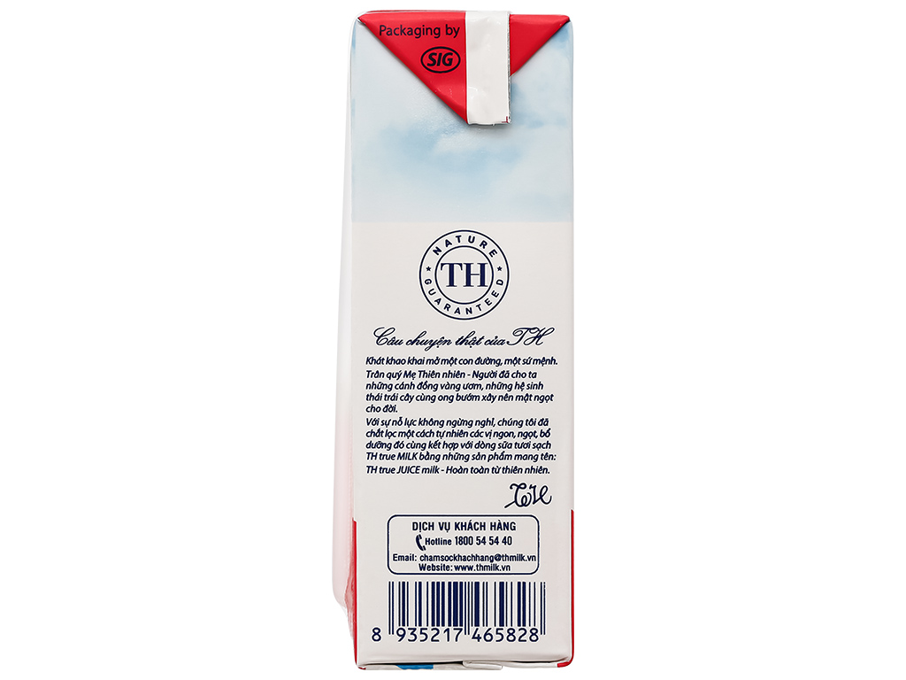 4 hộp sữa trái cây TH Topkid dâu 180ml tại Bách Hoá XANH