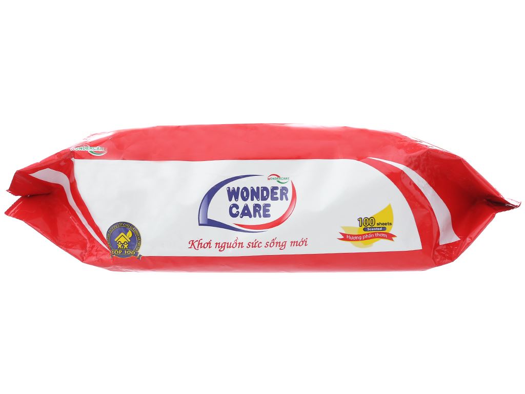 khăn ướt Wonder Care 100 miếng giá tốt tại Bách hoá XANH
