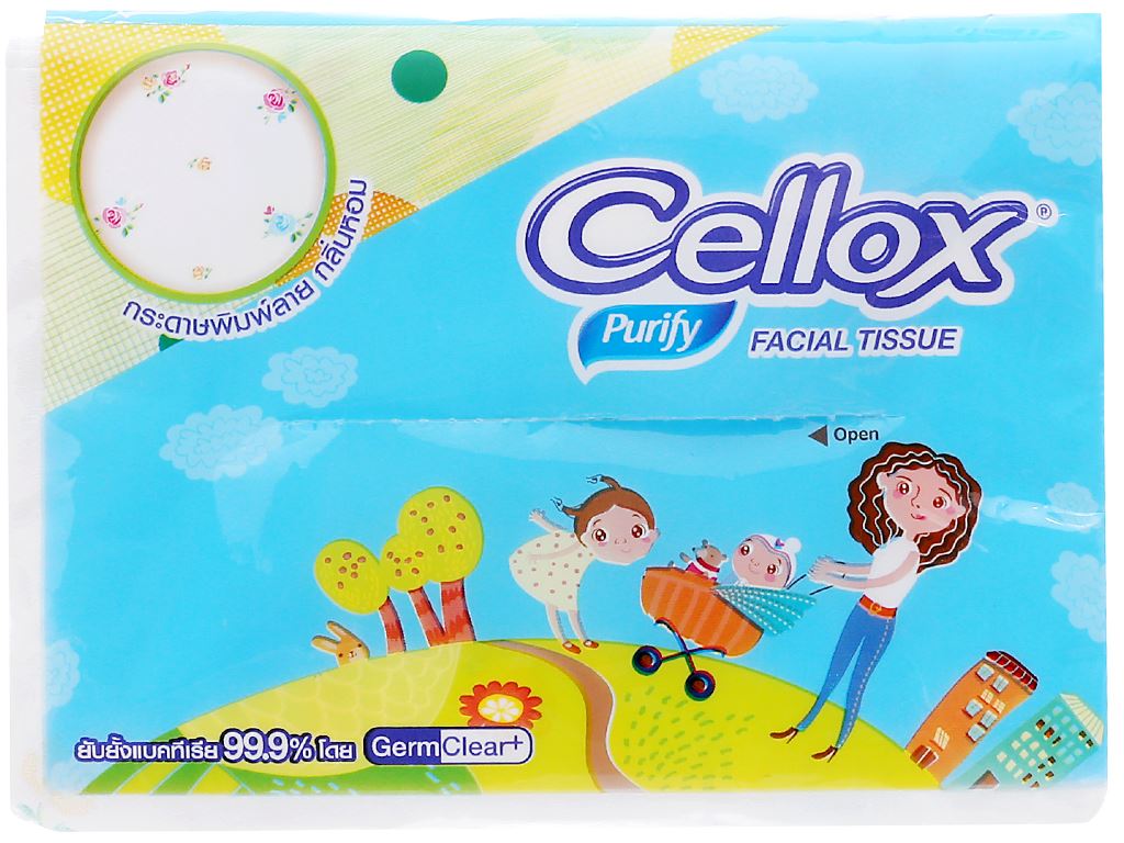 Khăn giấy rút Cellox 2 lớp 50 tờ giá tốt tại Bách hoá XANH