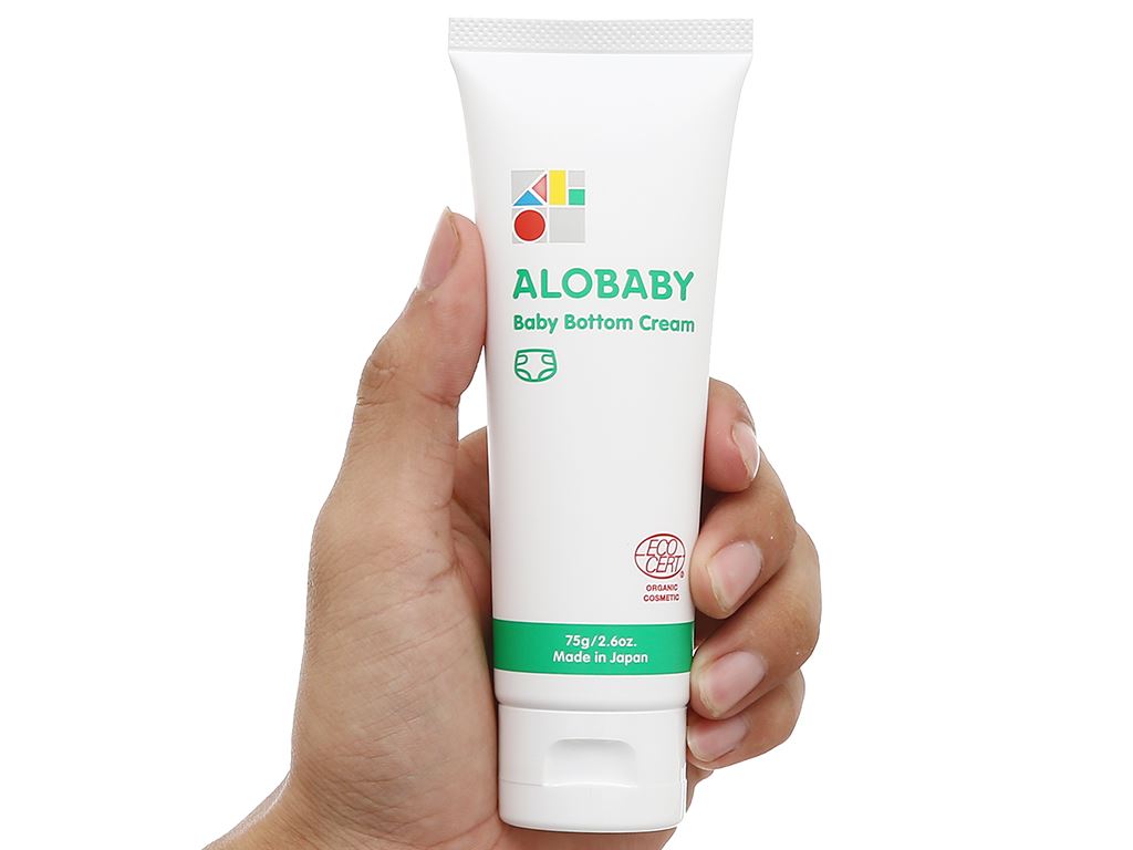 Kem dưỡng ẩm Organic Alobaby 75g giá tốt tại Bách hoá XANH