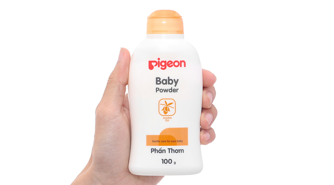 Phấn thơm Pigeon Baby Powder bảo vệ làn da bé khỏi ngứa và mẩn đỏ chai ...